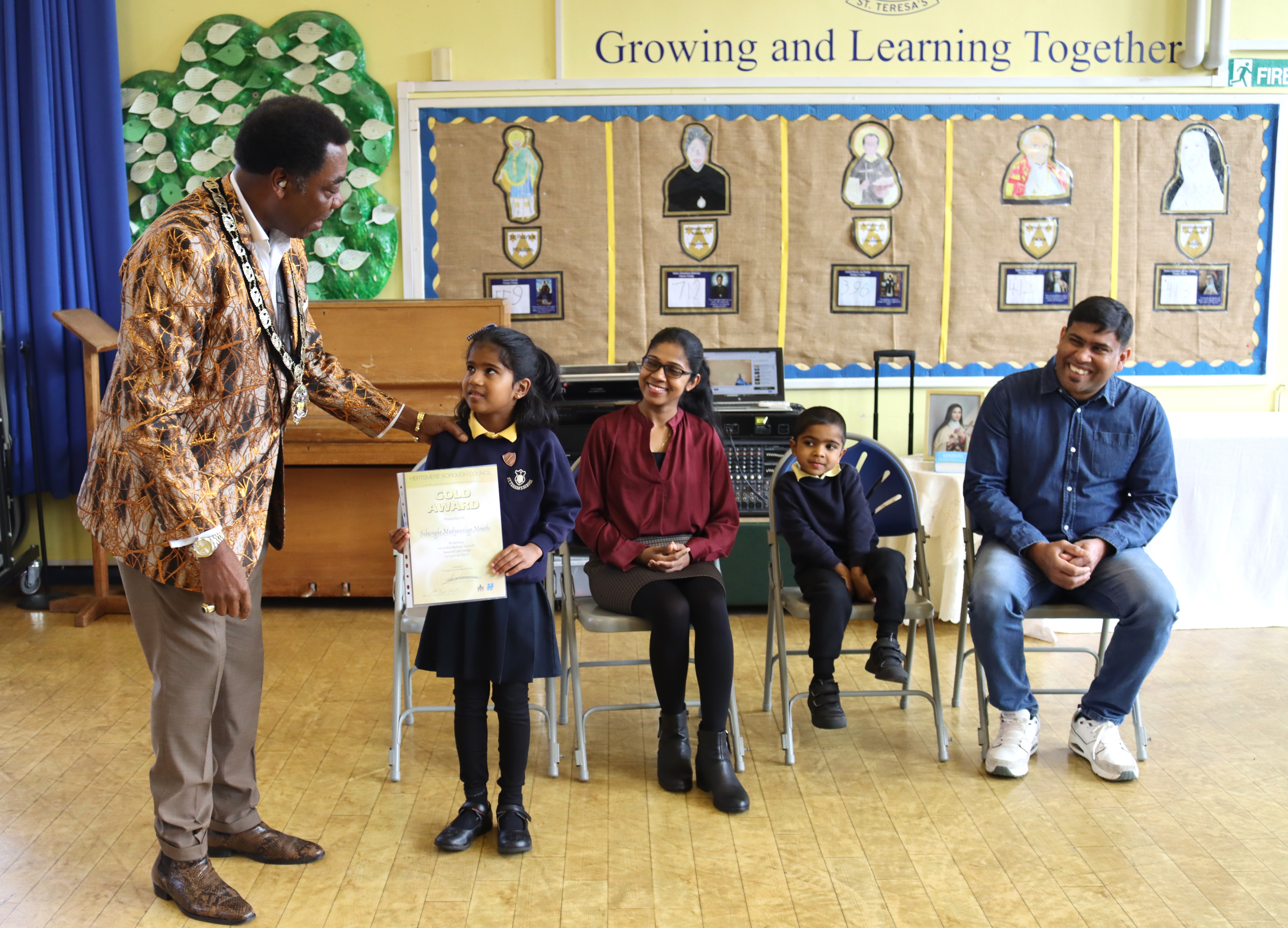 Seasonal card competition winners announced! - Hertsmere Borough Council